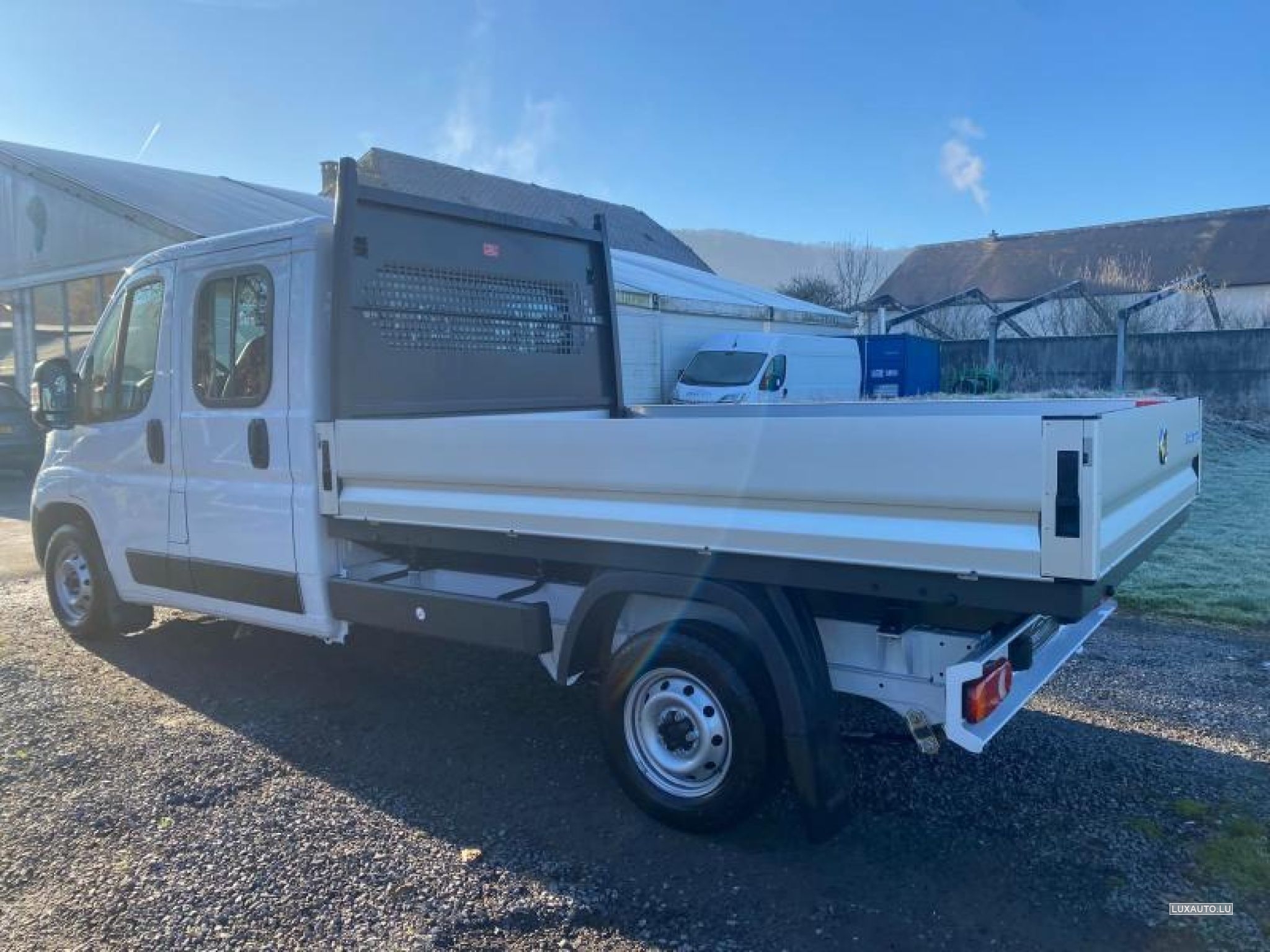 White Fiat Ducato Serie 8 3T5 DC L3 PICK-UP used, fuel Diesel and ...