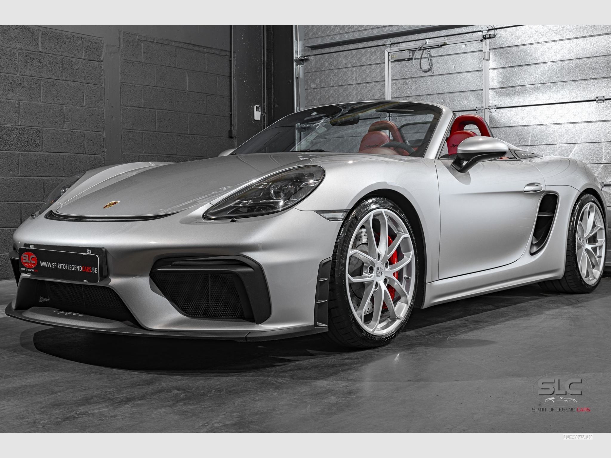 Silver Porsche Boxster 4.0 Spyder used, fuel Petrol and Manual gearbox ...