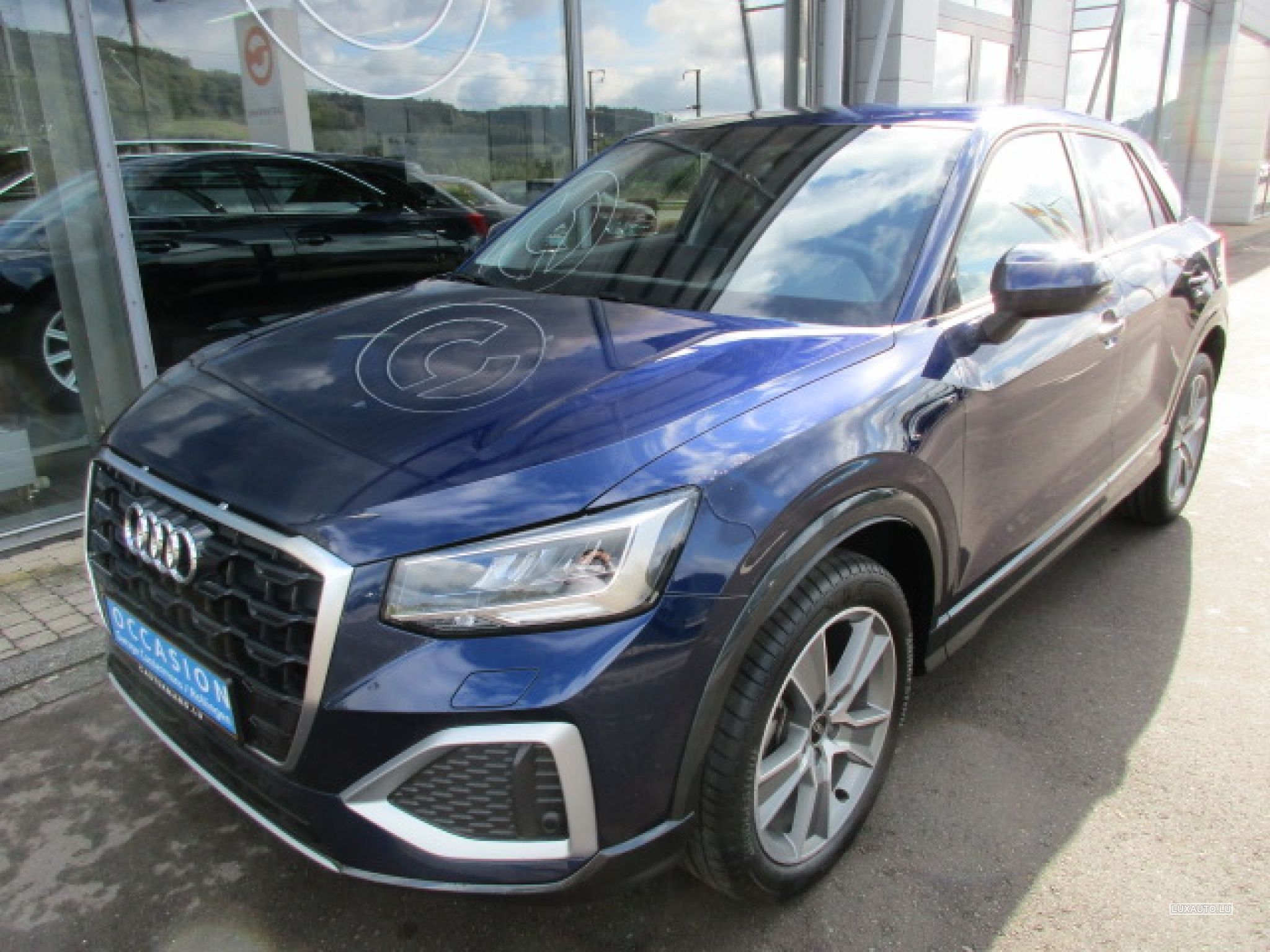 Audi Q2 30 TFSi Advanced Bleu d'occasion, moteur Essence et boite ...