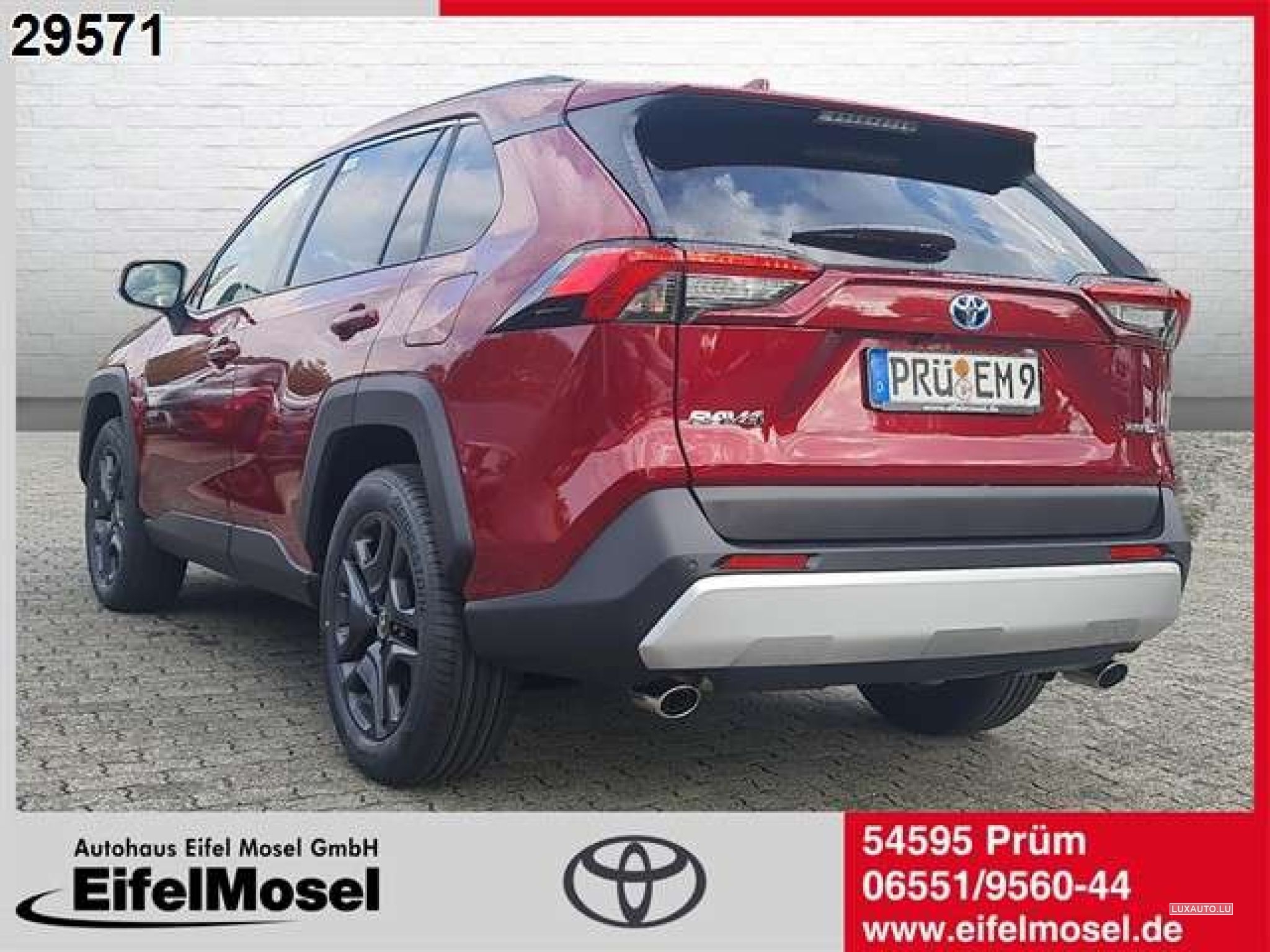Toyota Rav 4 4X4 Adventure *navi*kamera*sitzheizung* Rouge d'occasion ...