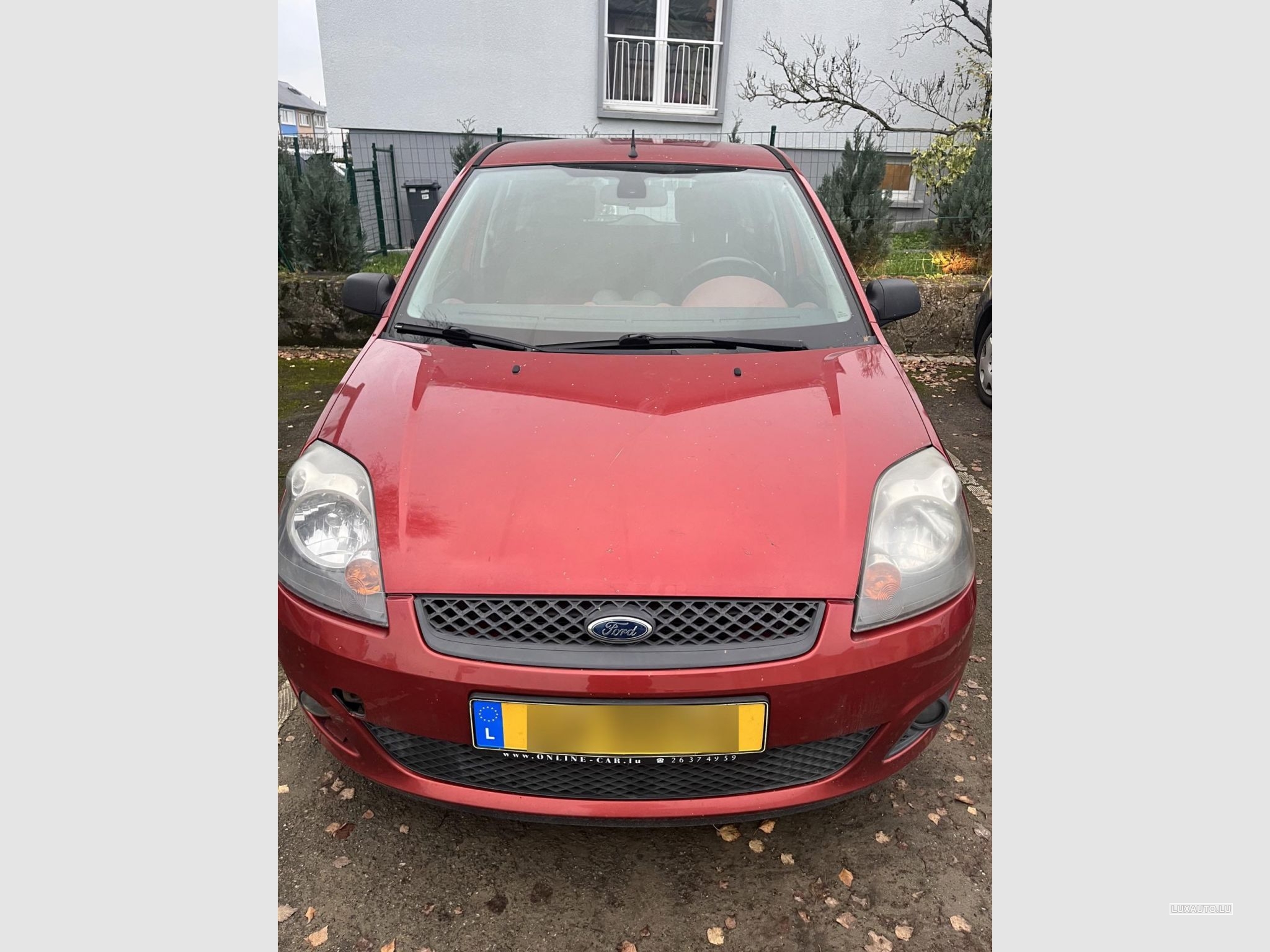 Ford Fiesta 1.4 TDCi 70 Rouge d'occasion, moteur Diesel et boite ...