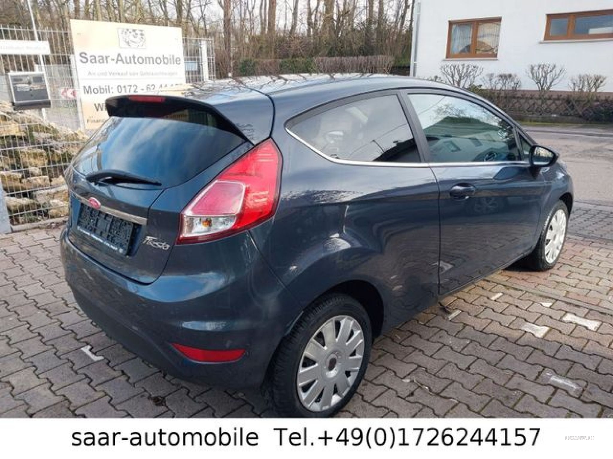 Grey Ford Fiesta Fiesta Titanium+Klimaautomatik+Euro5 used, fuel Petrol ...