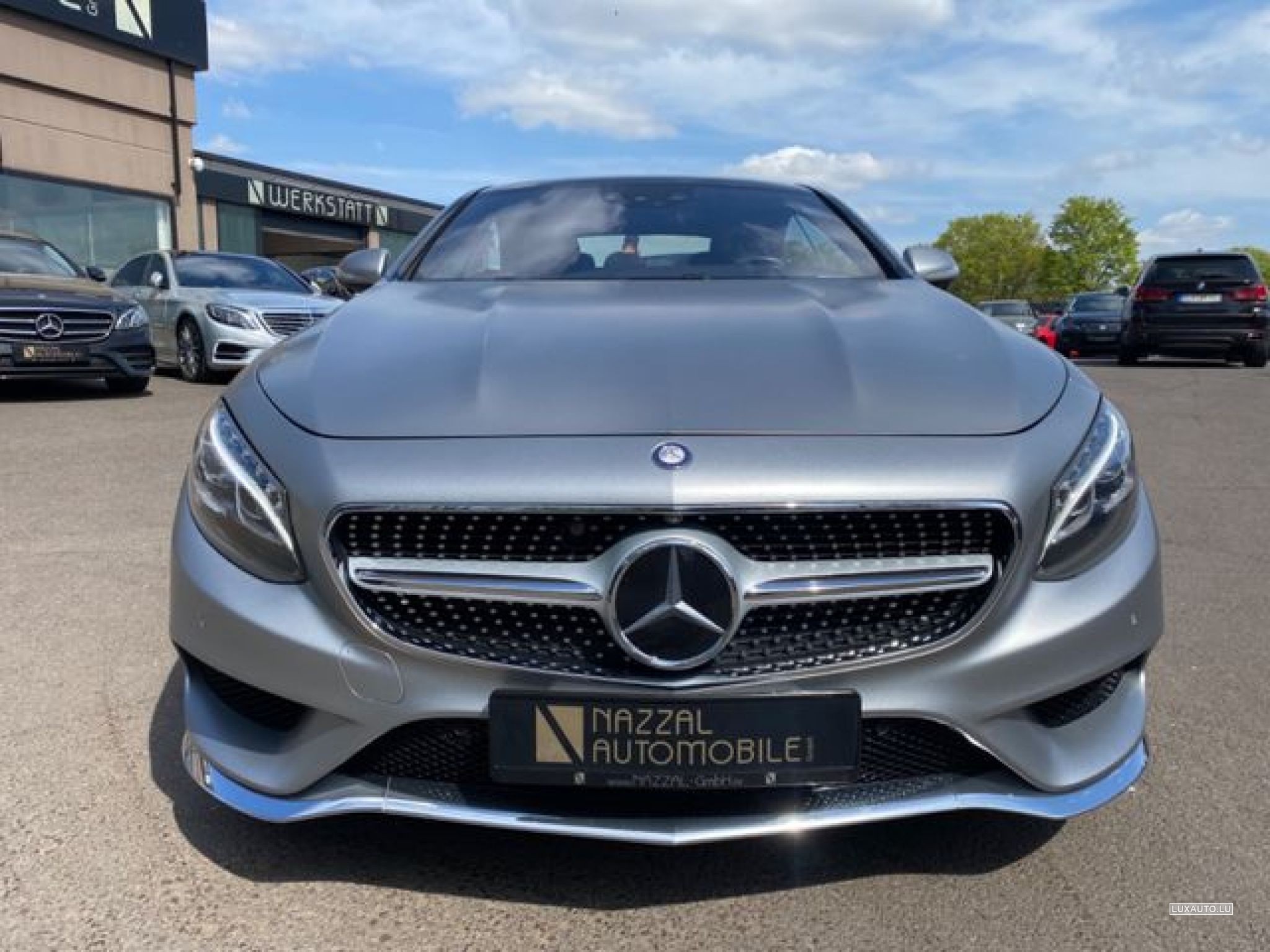 Mercedes S S 500 Coupé 4Matic *amg-Line*burmester*360°-Cam* Gris d ...