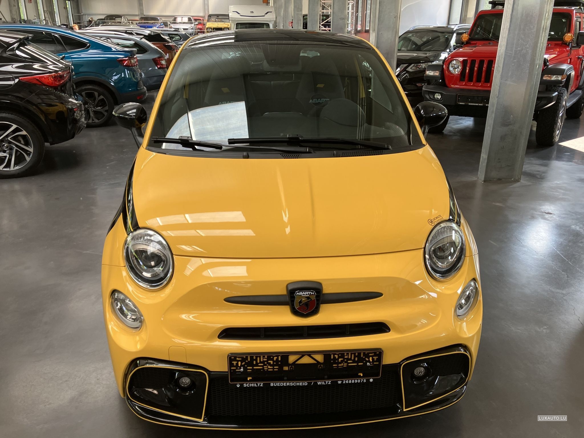 Abarth 595 595 Competizione Jaune d'occasion, moteur Essence et boite Manuelle, 28.635 Km - 23. ...