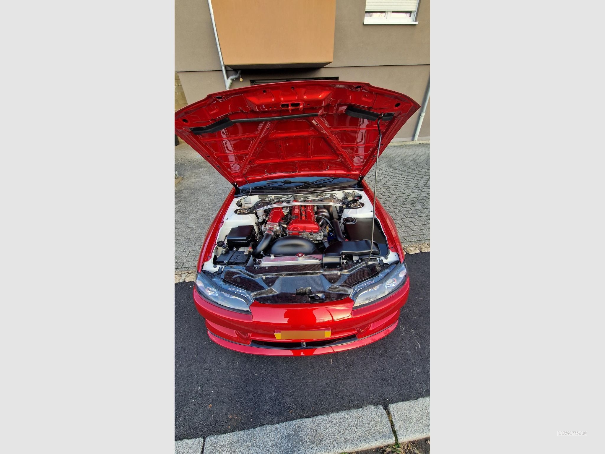 Red Nissan Silvia S15 SPEC R used, fuel Petrol and Manual gearbox, 95. ...