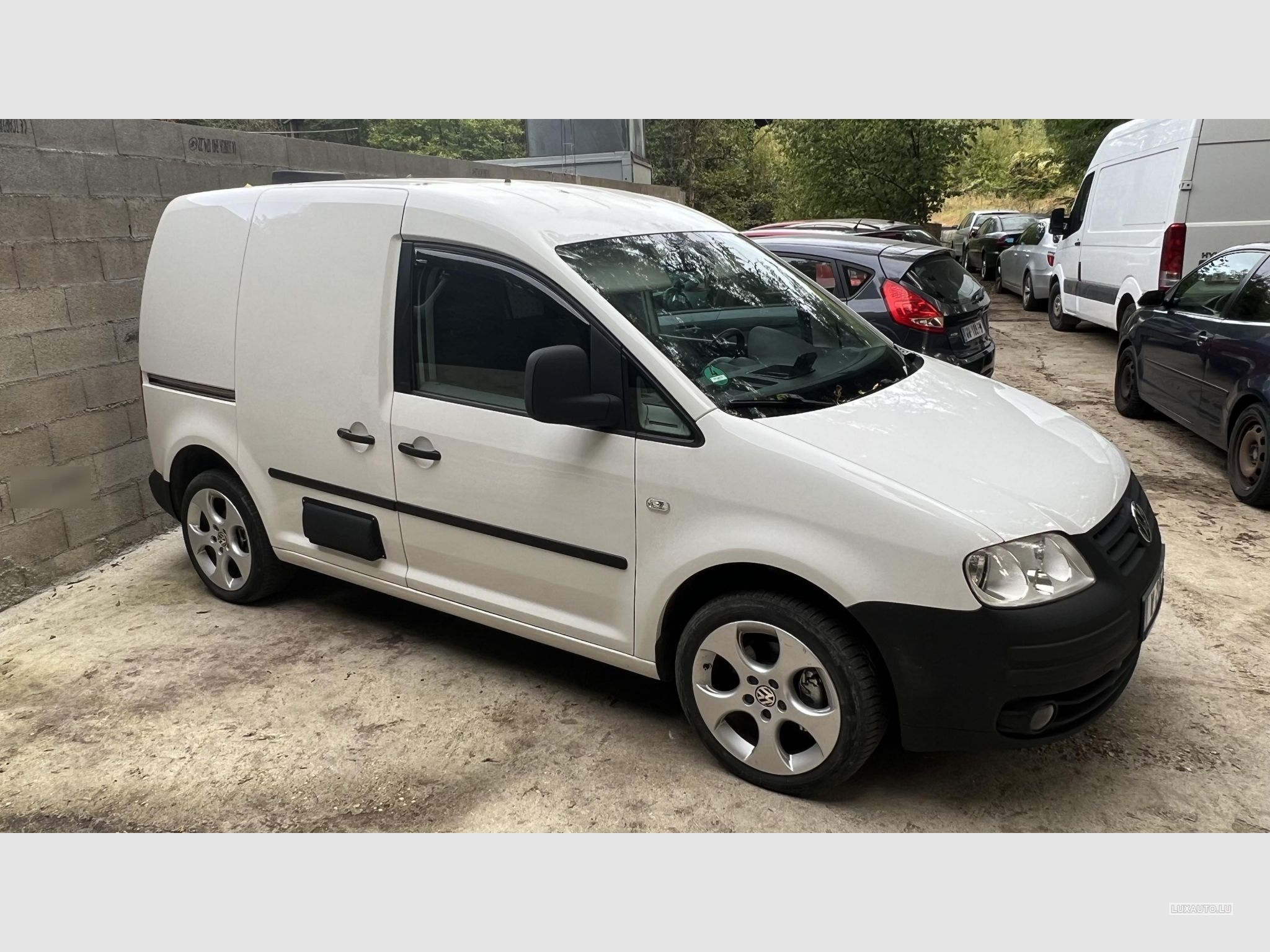 VW Caddy Volkswagen Caddy Cargo Blanc d'occasion, moteur Diesel et ...