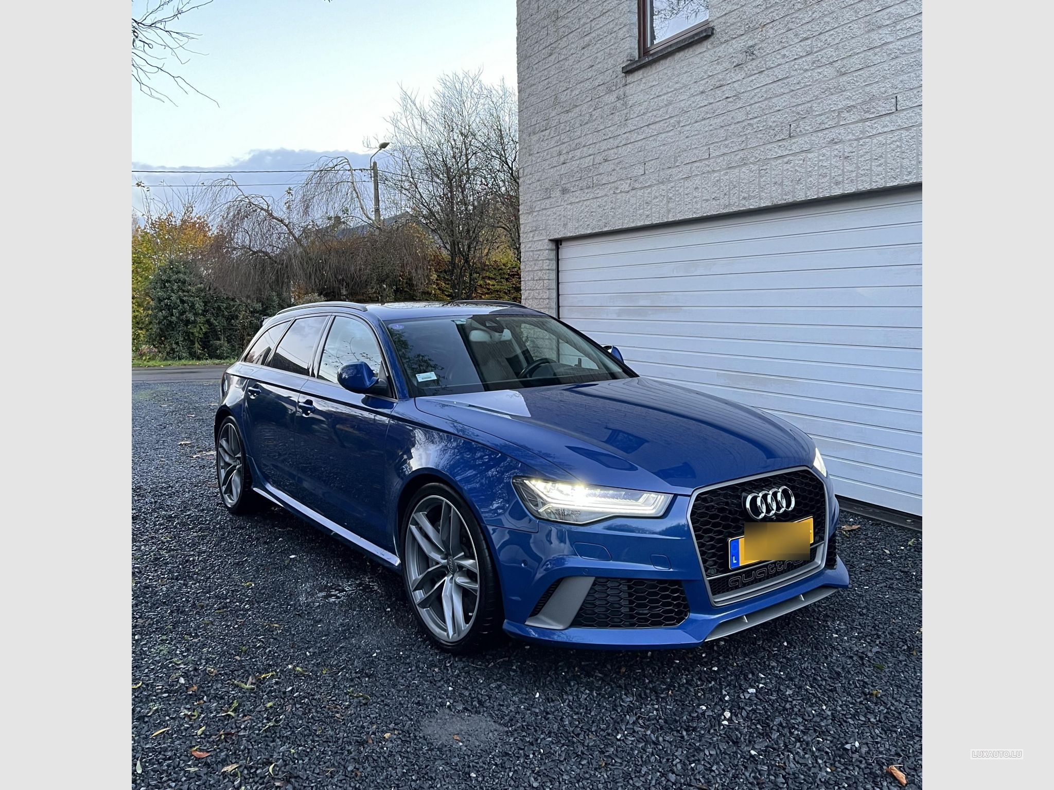 Audi RS6 Performance Blau gebraucht, Benzin und Automatik, 112.000 Km ...
