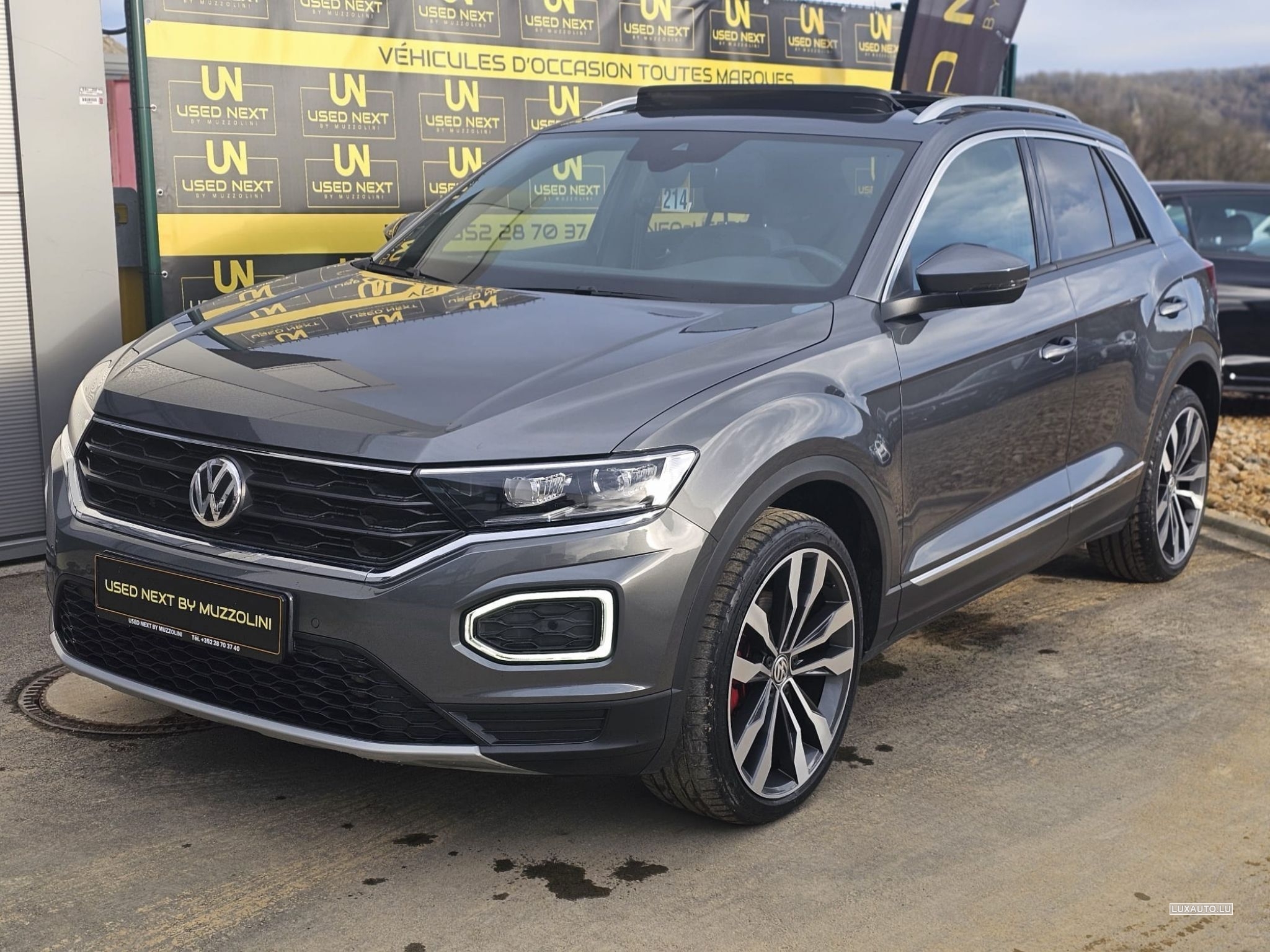 VW T-Roc Sport 4Motion 2.0 TSI 190 CV DSG7 Gris foncé d'occasion ...