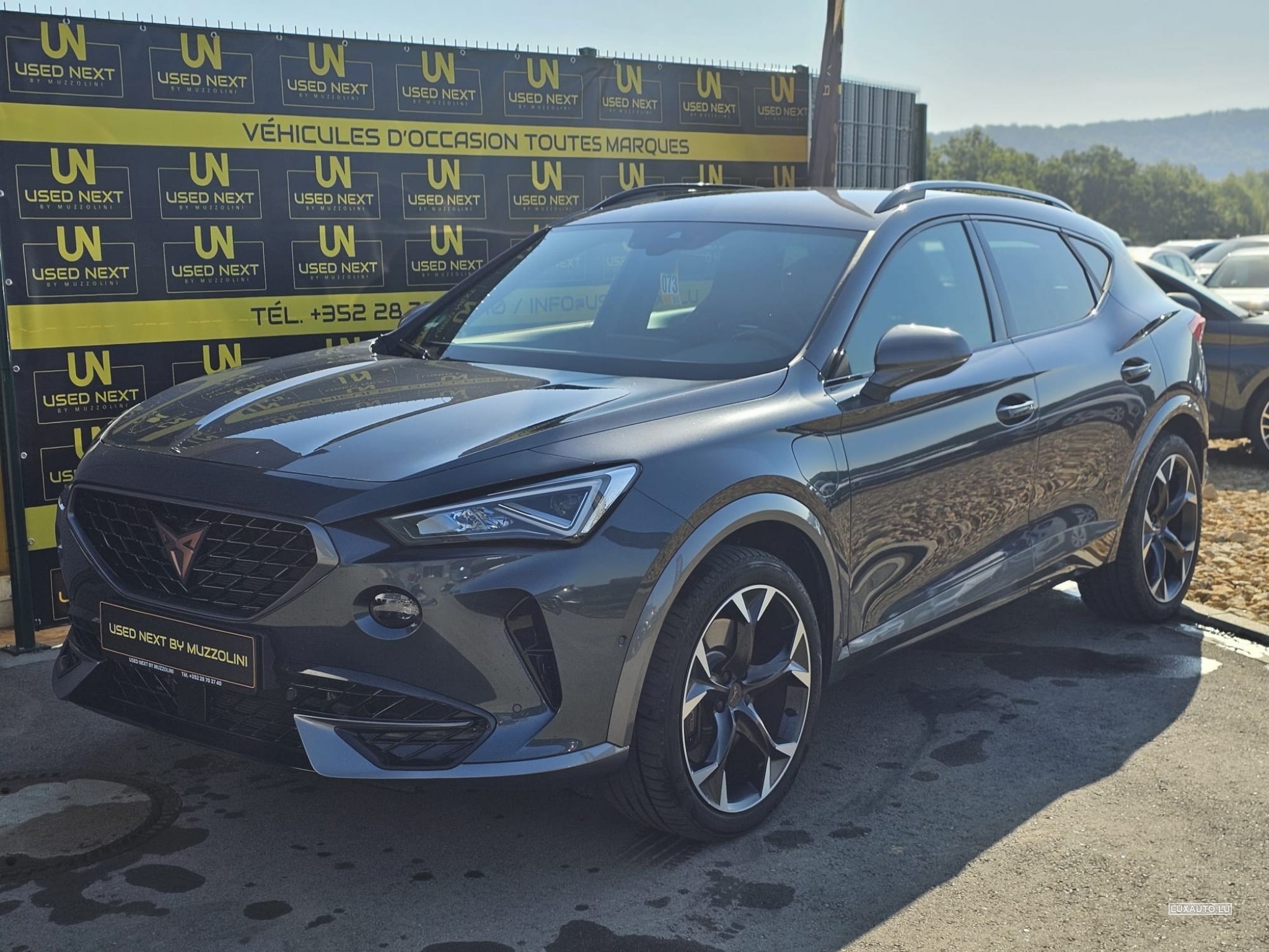 Dark grey Cupra Formentor 1.4 Hybride rechargeable TSI 245 CV DSG6 used ...