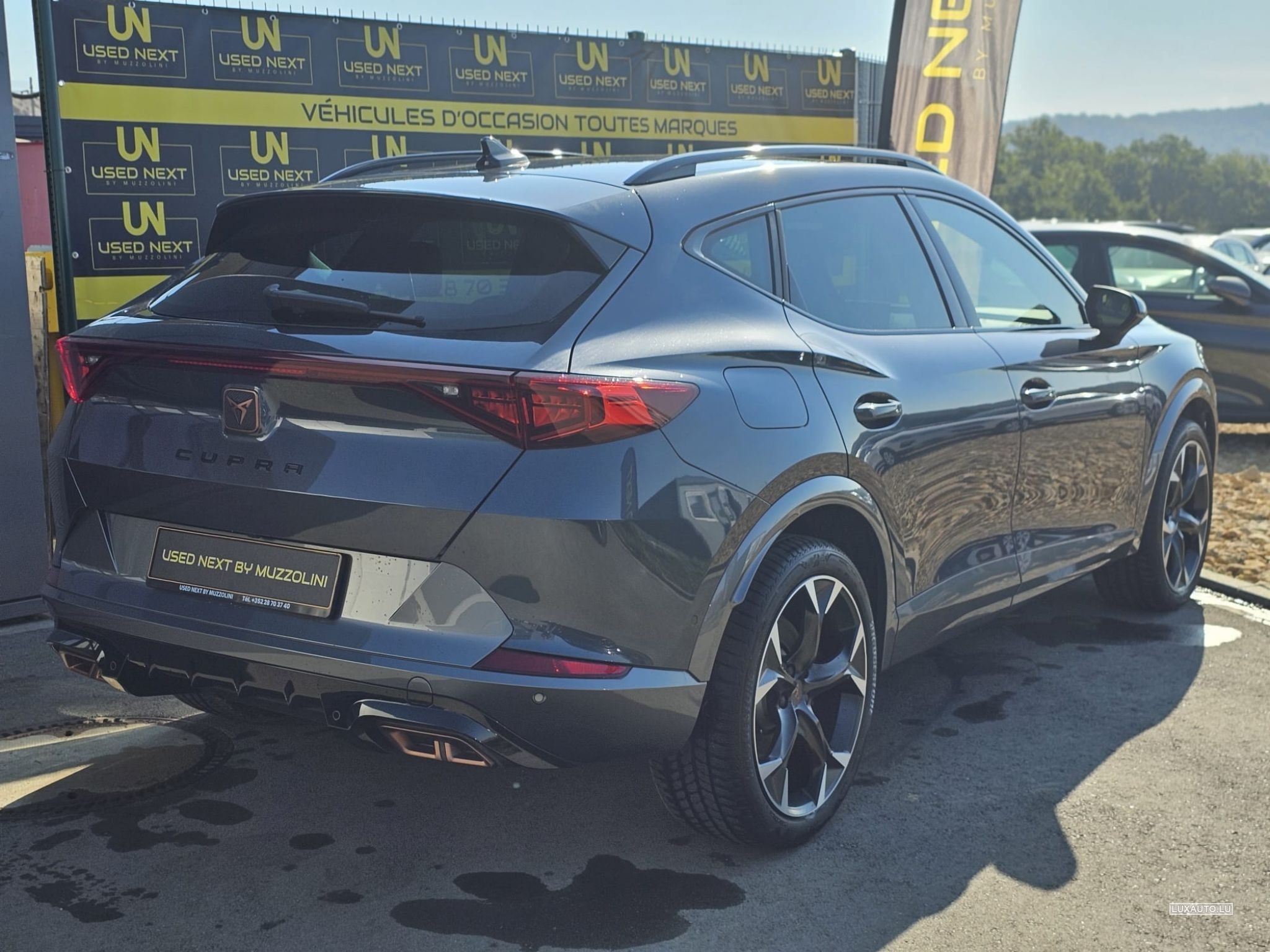 Dark grey Cupra Formentor 1.4 Hybride rechargeable TSI 245 CV DSG6 used ...