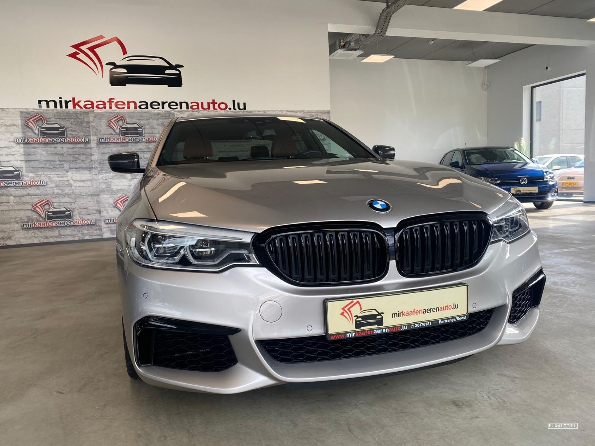 BMW M550d xDrive Argent, moteur Diesel et boite Automatique, 87.892 Km ...