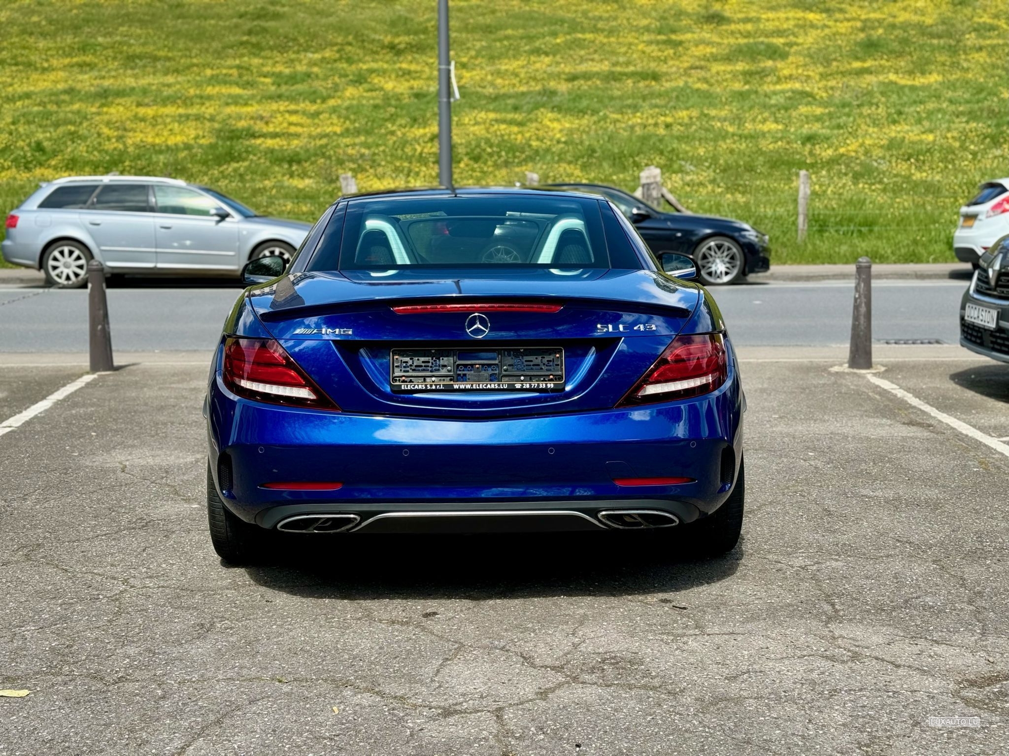 Mercedes SLC 43 AMG Bleu, moteur Essence et boite Automatique, 12.900 ...
